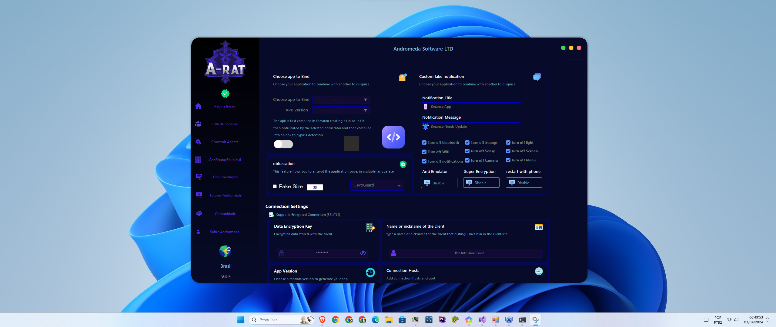 GitHub - Andromeda-Software-LTD/Andromeda-Software-V4.5