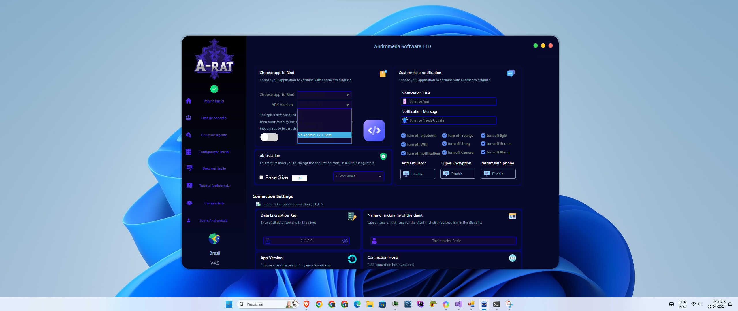 GitHub - Andromeda-Software-LTD/Andromeda-Software-V4.5