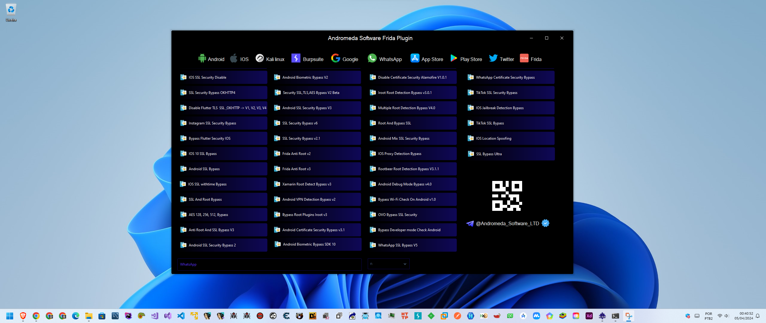 GitHub - Andromeda-Software-LTD/Andromeda-Software-Frida-Plugin: Andromeda Software Frida Plugin